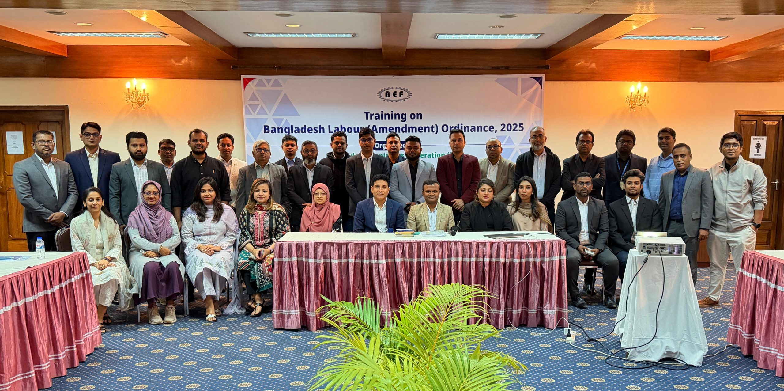 BEF Organized a Training on Bangladesh Labour (Amendment) Ordinance ...